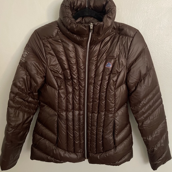 Louis Castel | Jackets & Coats | Louis Castel Brown Puffer Jacket ...